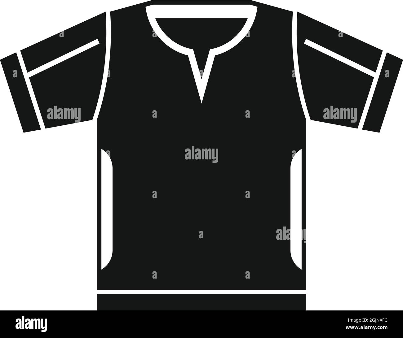 Referee clothes icon simple vector. Penalty card Stock Vector Image ...