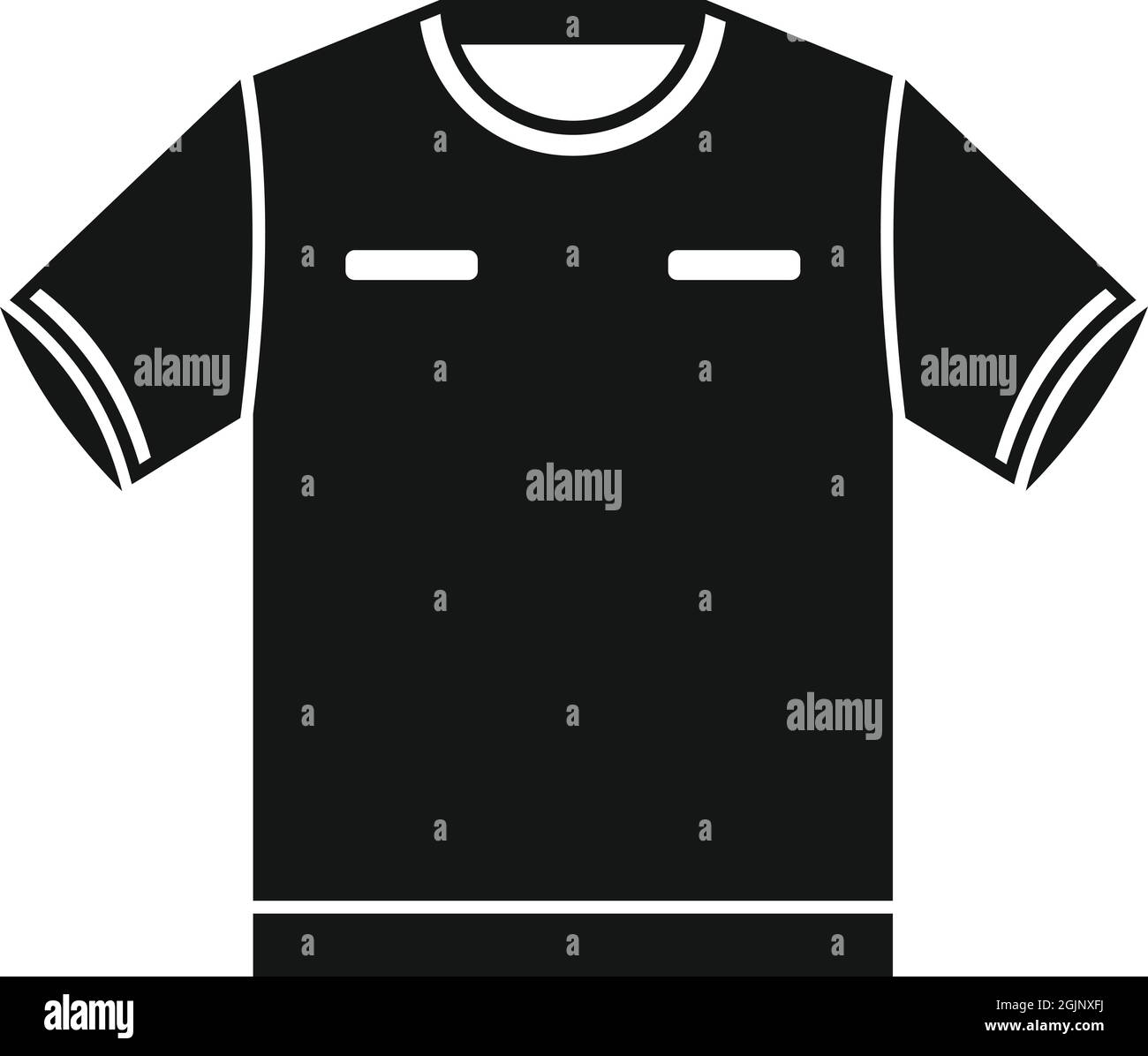 Football referee holding flag Cut Out Stock Images & Pictures - Alamy