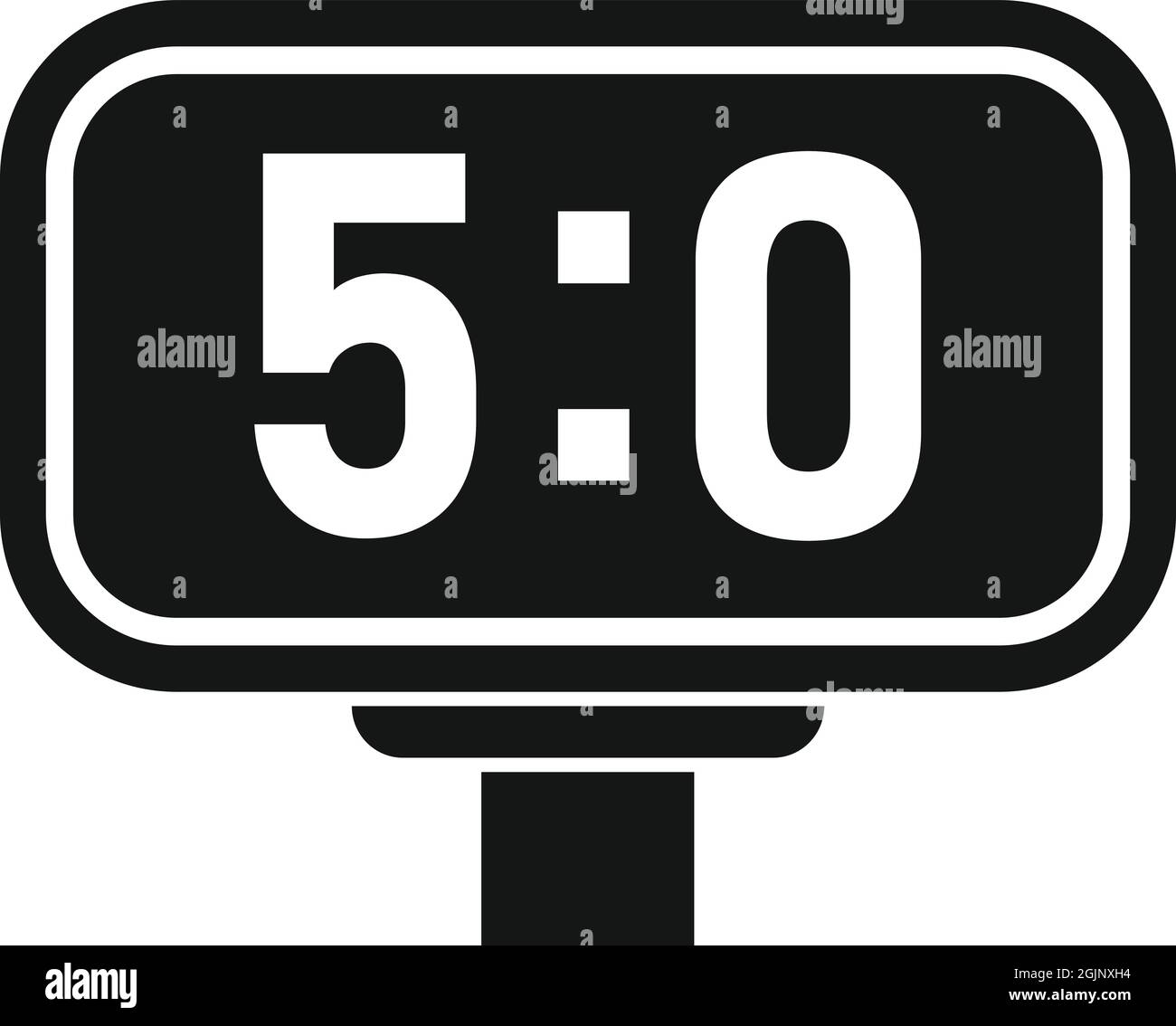 Scoreboard display Black and White Stock Photos & Images - Alamy