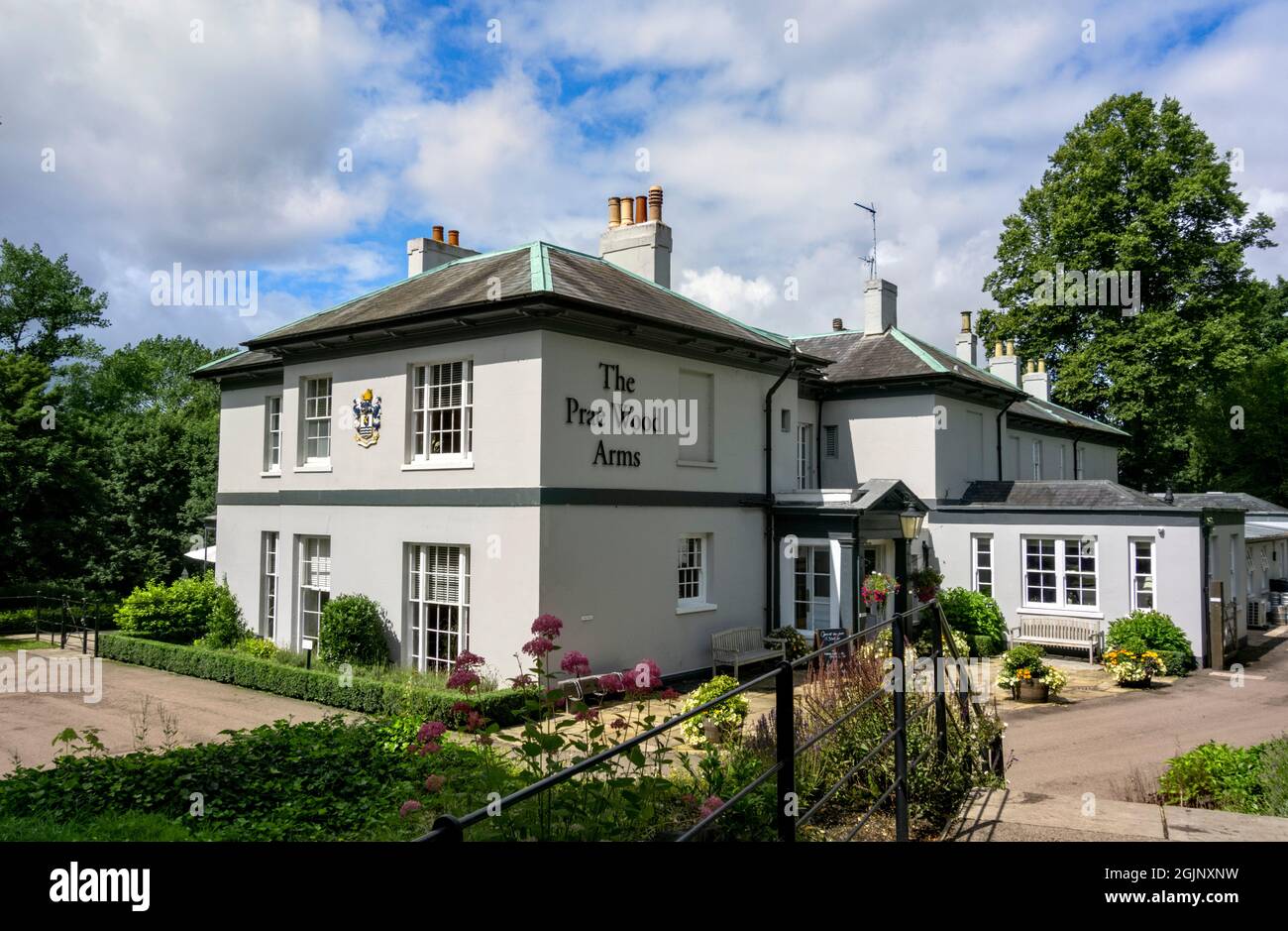The Prae Wood Arms Restaurant, St. Albans Stock Photo - Alamy