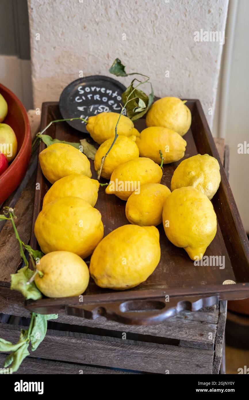 Sorrento Lemons High Resolution Stock Photography and Images - Alamy