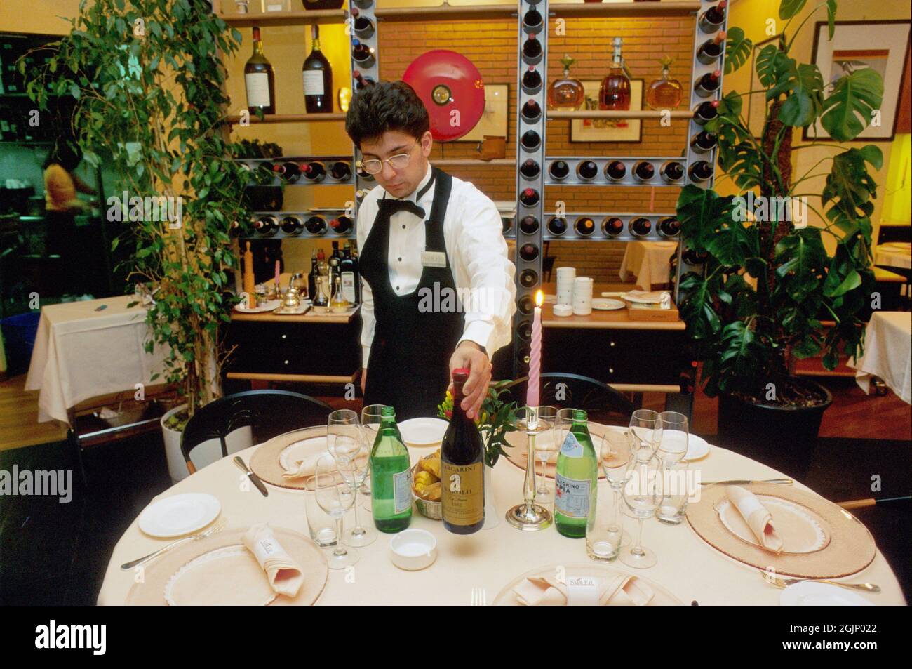 Milan (Italy), the famous restaurant Sadler Stock Photo - Alamy