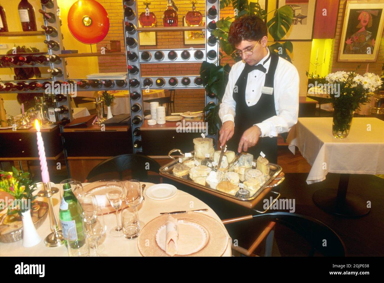 Milan (Italy), the famous restaurant Sadler Stock Photo - Alamy