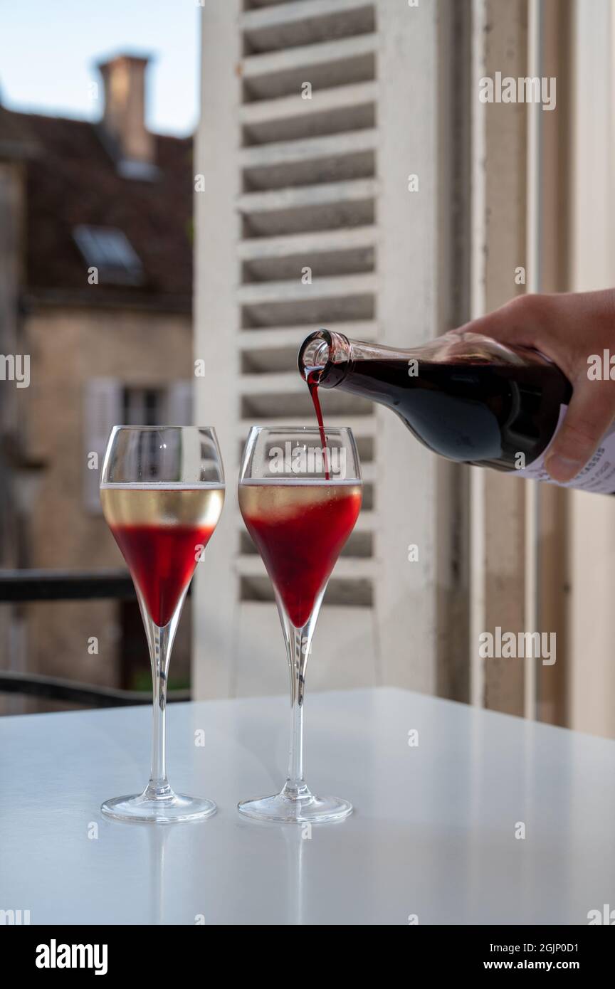 Kir royale dijon hi-res stock photography and images - Alamy