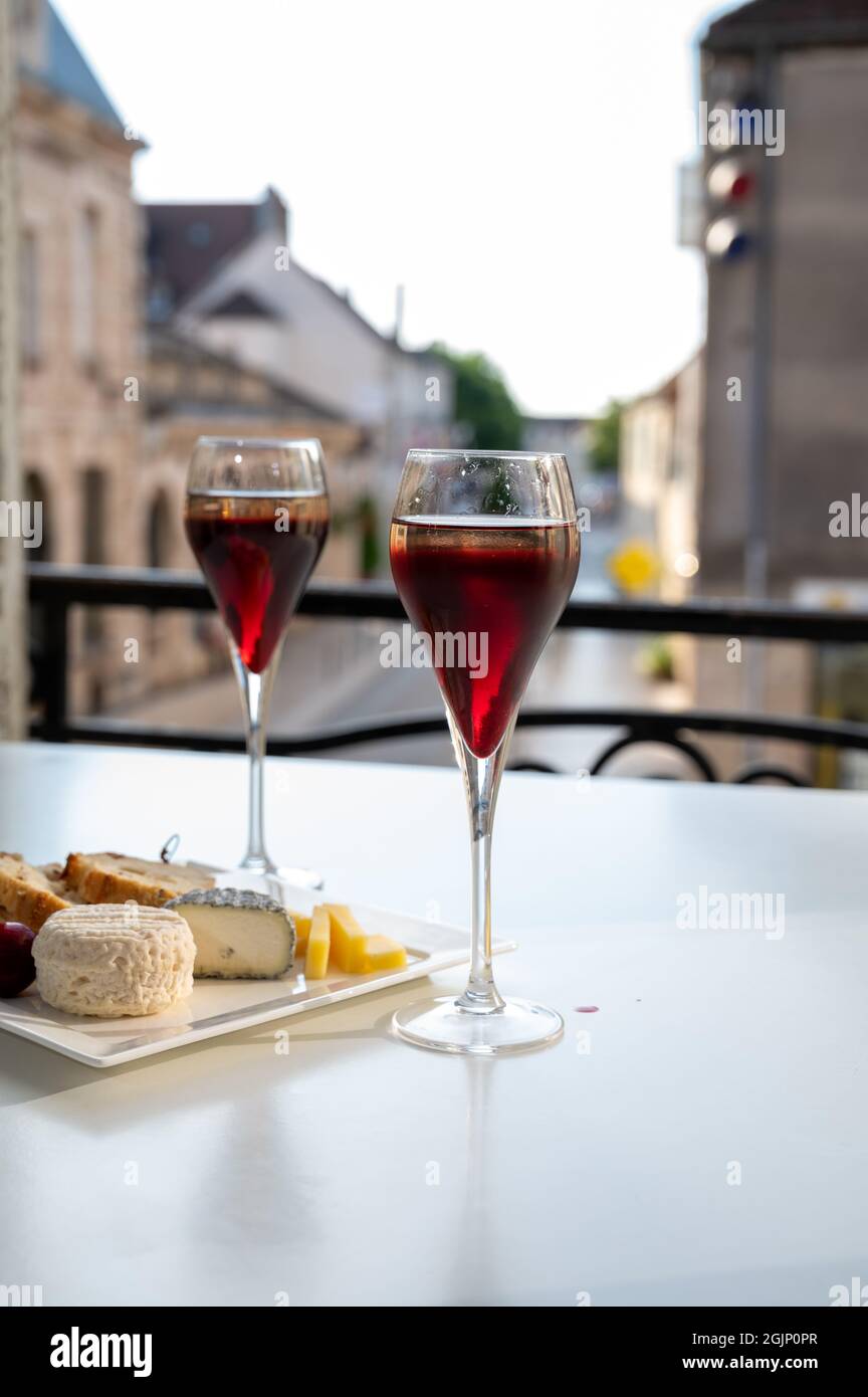 Kir Royale Champagne Cocktail High Resolution Stock Photography and ...