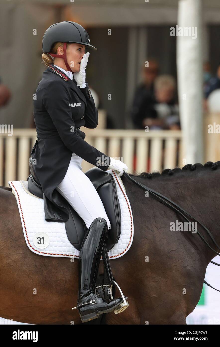 Hagen A.T.W., Germany. 11th Sep, 2021. Equestrian sport: European ...