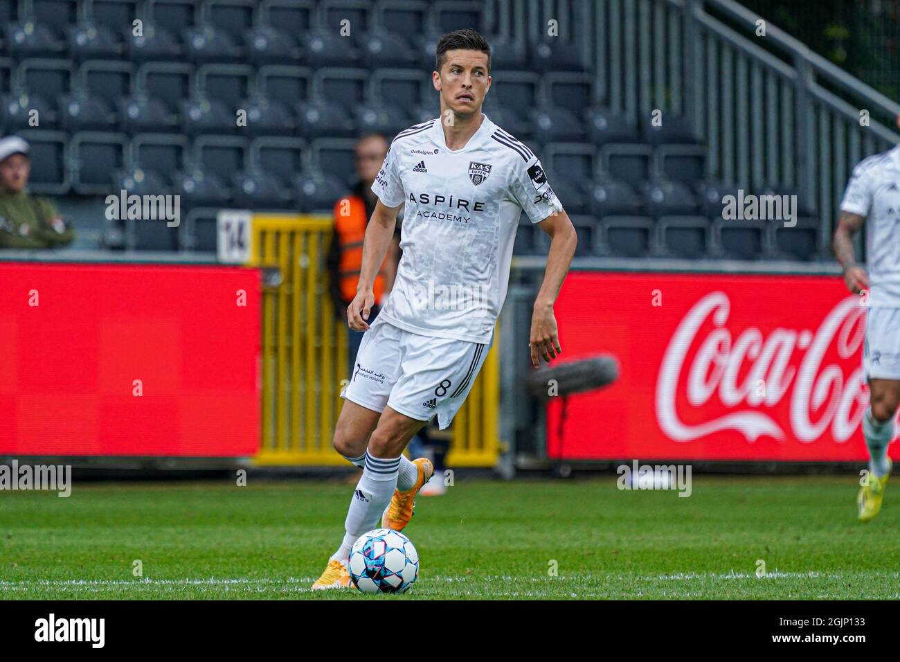 EUPEN, BELGIUM - SEPTEMBER 11: Stef Peeters of KAS Eupen during the ...