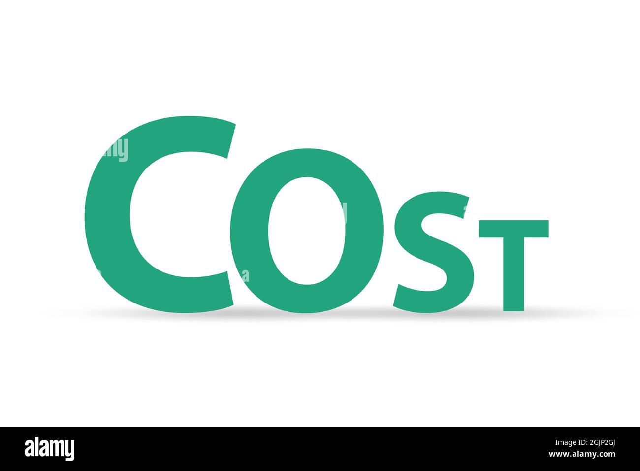 Cost optimisation concept with the falling costs Stock Photo - Alamy