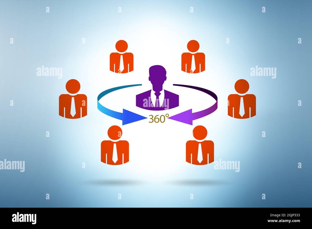 360 degree customer view for the marketing purposes Stock Photo - Alamy