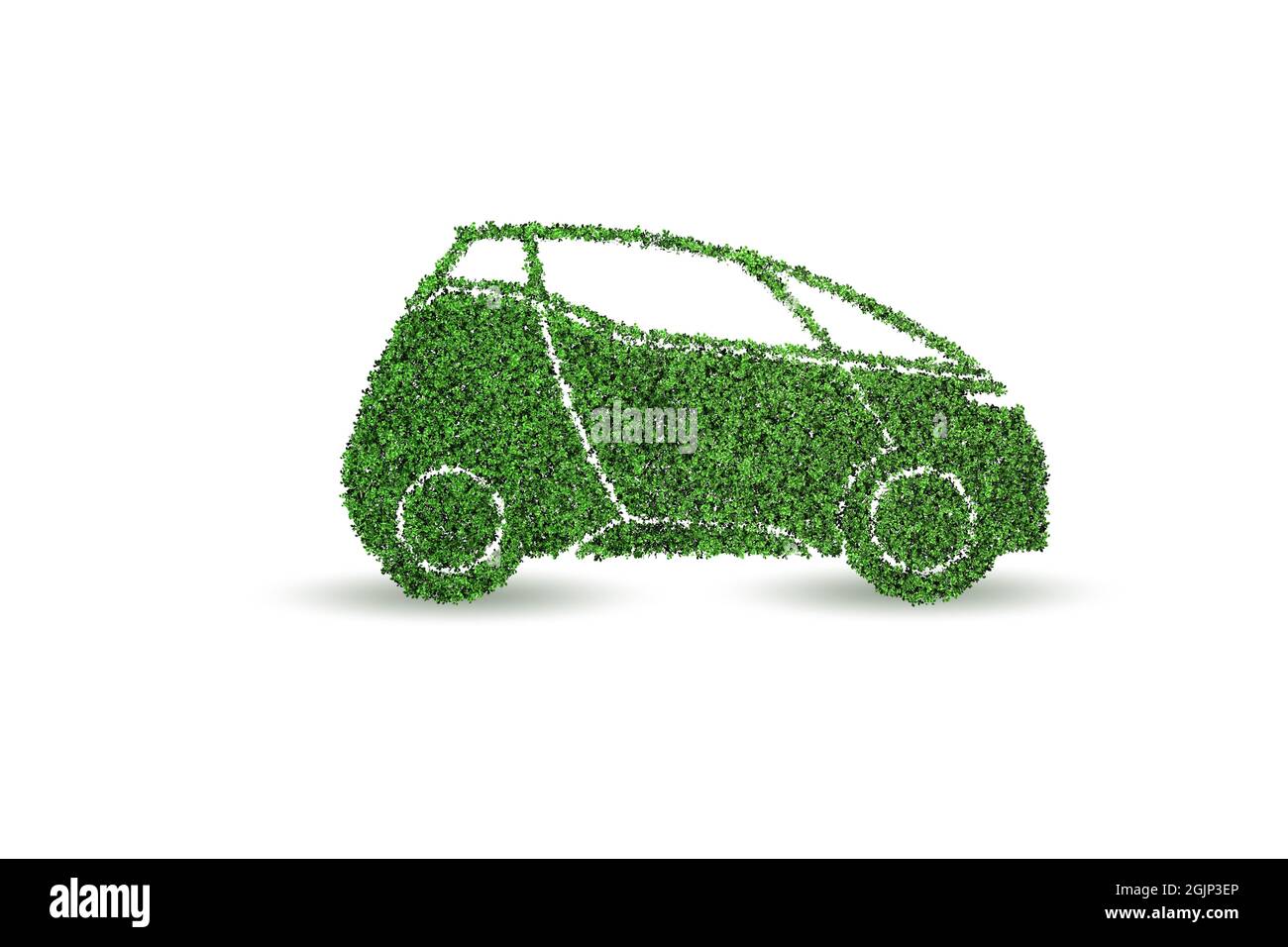 Concept of the ecological electric car Stock Photo - Alamy