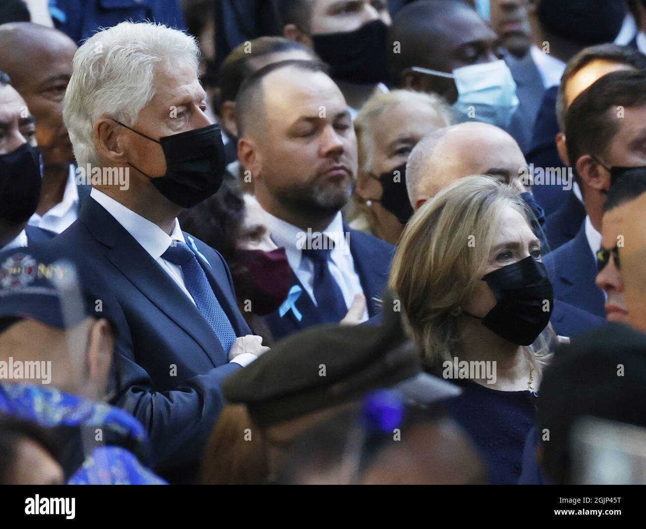 New York, United States. 11th Sep, 2021. Former President Bill Clinton ...