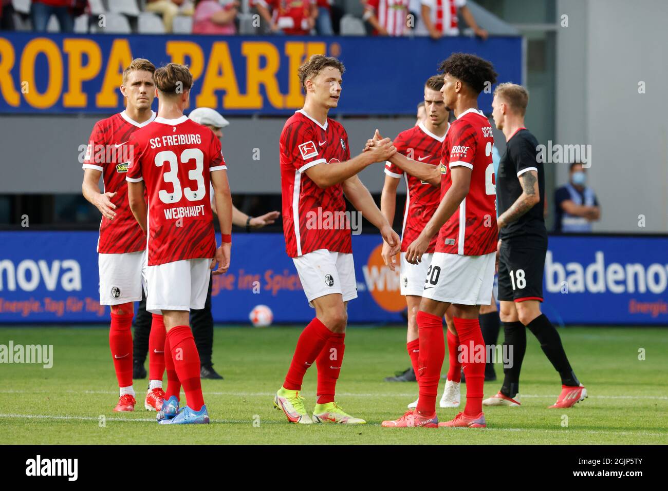 Freiburg Im Breisgau, Germany. 11th Sep, 2021. Soccer: Bundesliga, SC ...