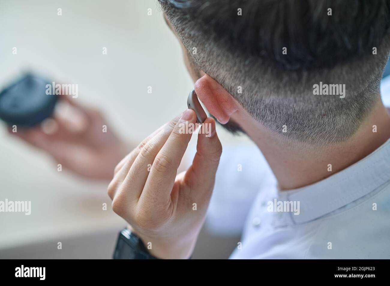 Ear testing equipment hi-res stock photography and images - Alamy