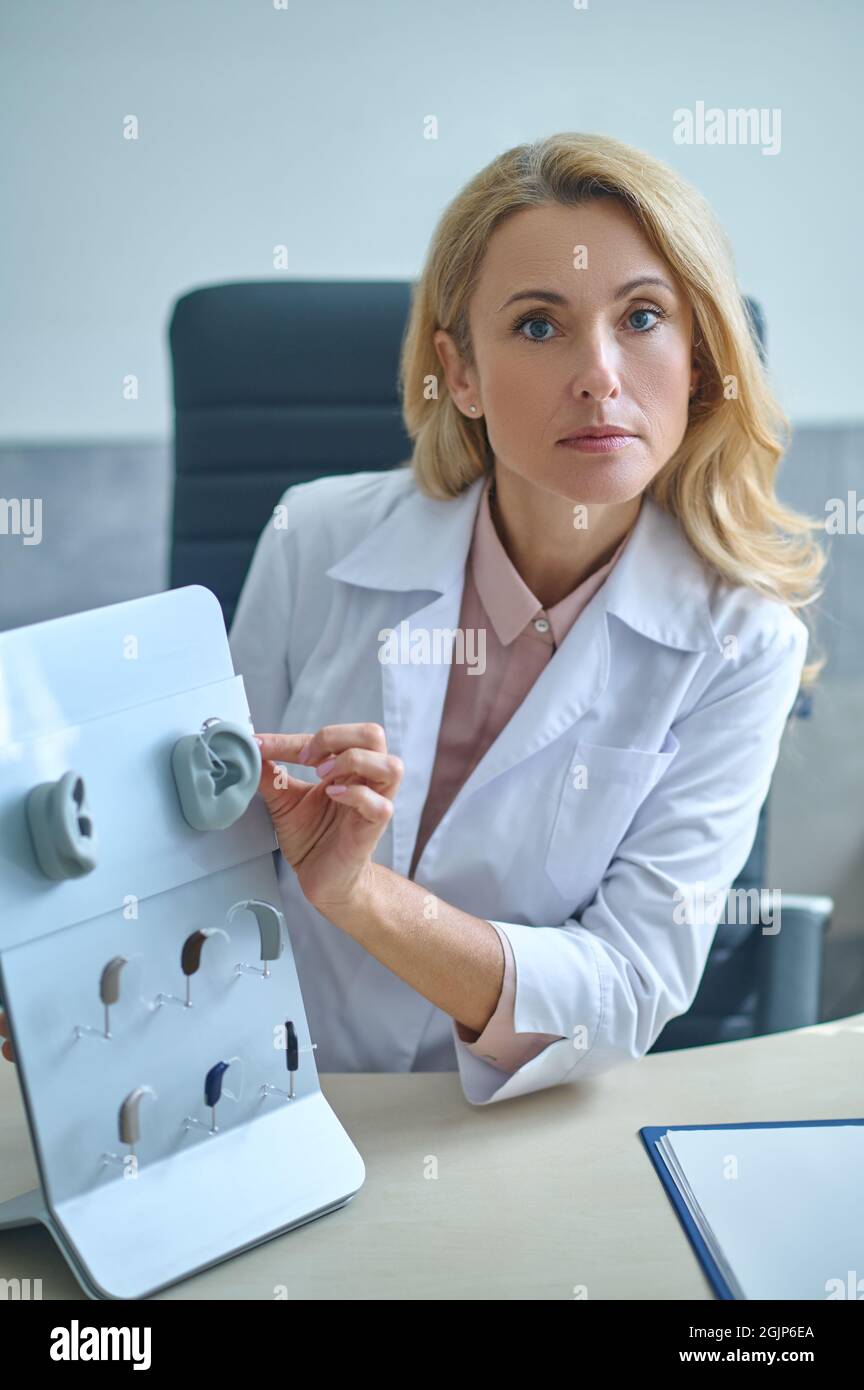 Artificial human ear hi-res stock photography and images - Alamy