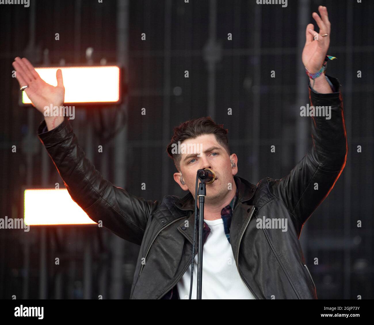 Glasgow, UK. 11th Sep, 2021. PICTURED: Lead Singer/Guitarist - Sam ...