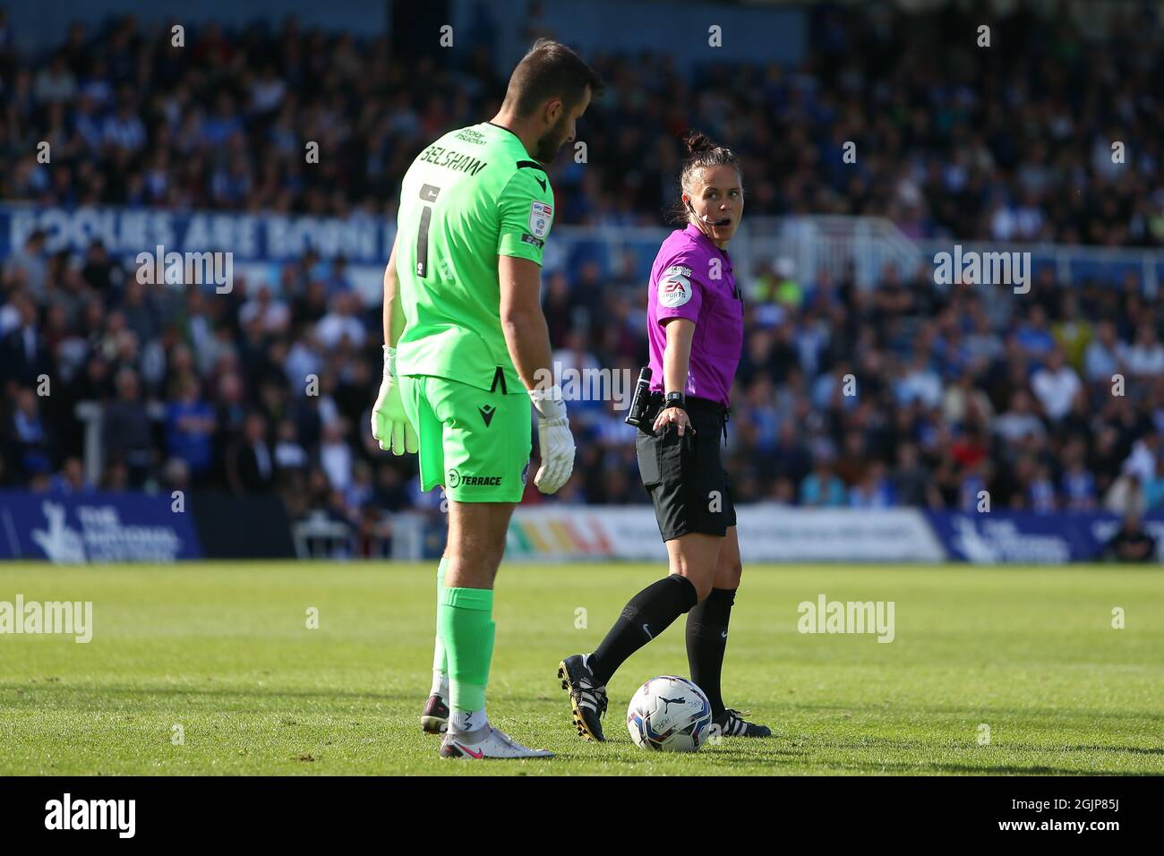 Goalkeeper james belshaw hi-res stock photography and images - Alamy