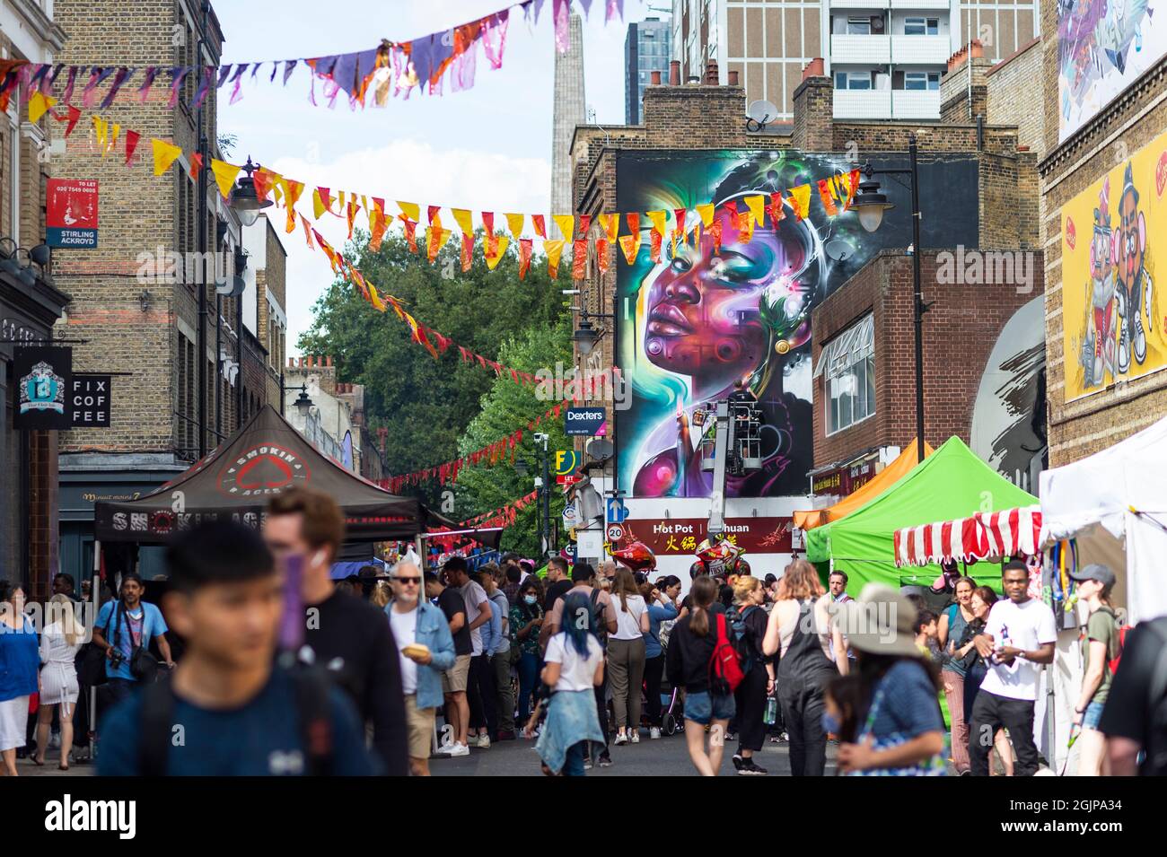 Whitecross street party 2021 hi-res stock photography and images - Alamy