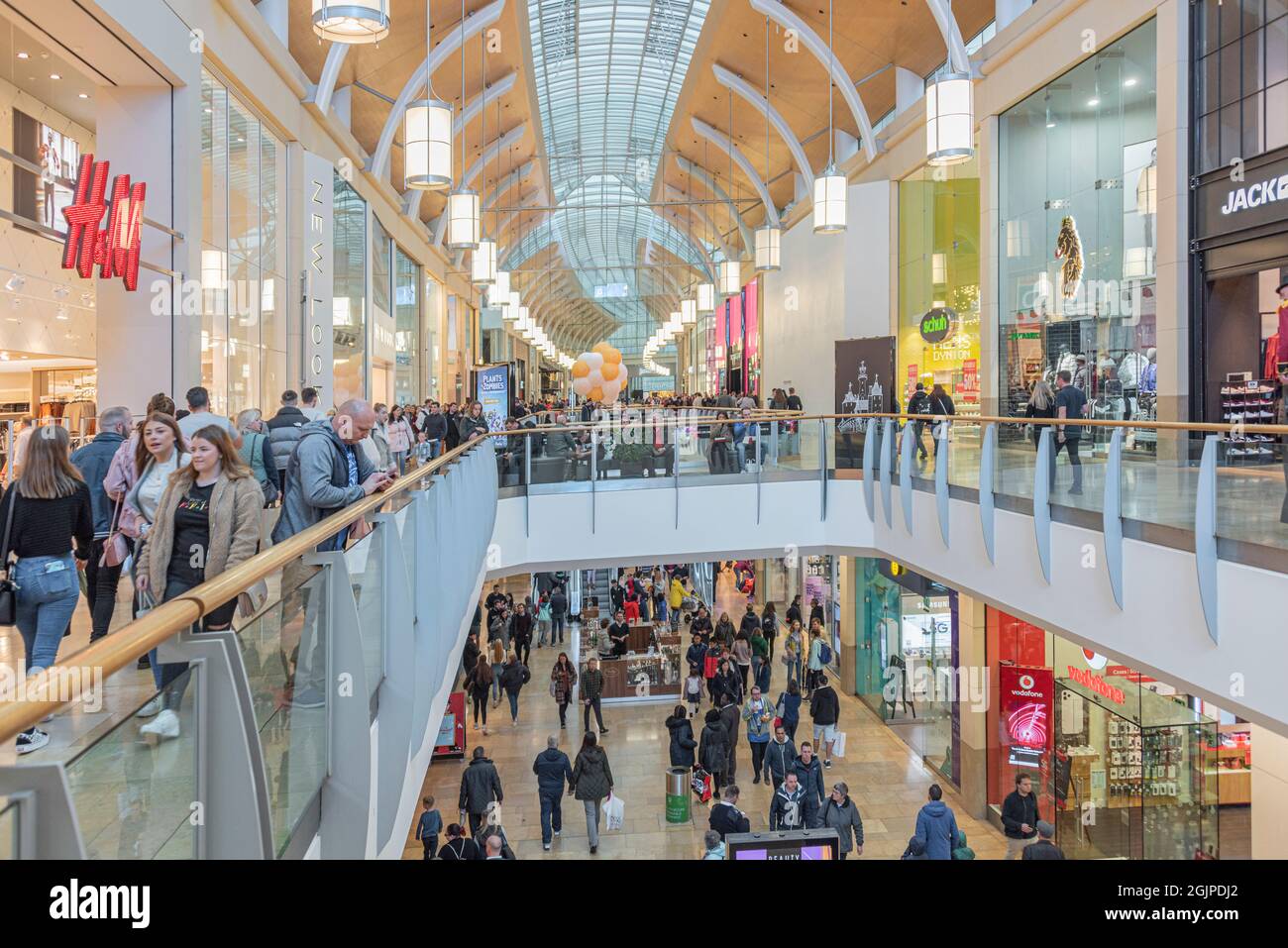 St David’s Dewi Sant shopping centre Cardiff: Please credit Phillip ...