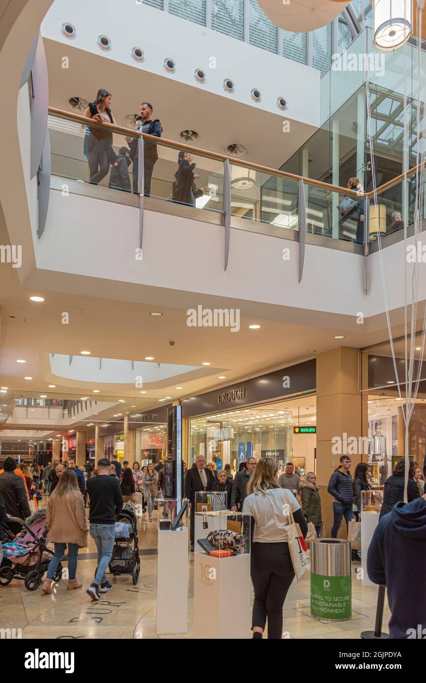 St David’s Dewi Sant shopping centre Cardiff: Please credit Phillip ...