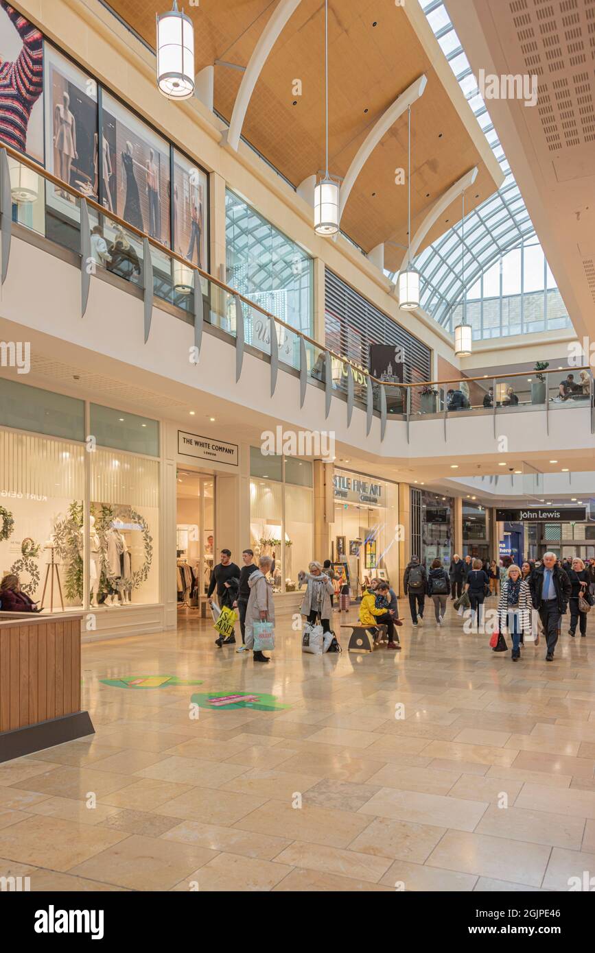 St David’s Dewi Sant shopping centre Cardiff: Please credit Phillip ...