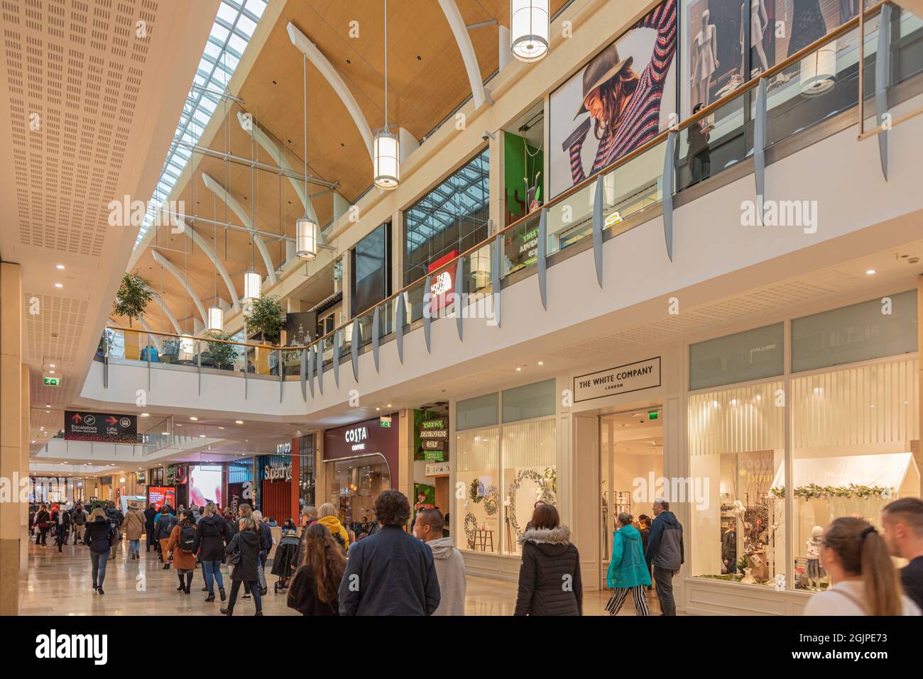 St David’s Dewi Sant shopping centre Cardiff: Please credit Phillip ...