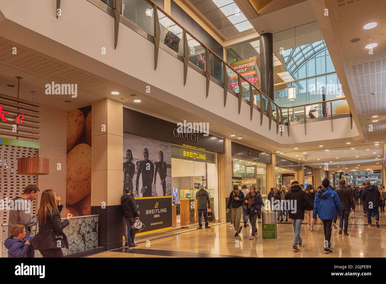 St David’s Dewi Sant shopping centre Cardiff: Please credit Phillip ...