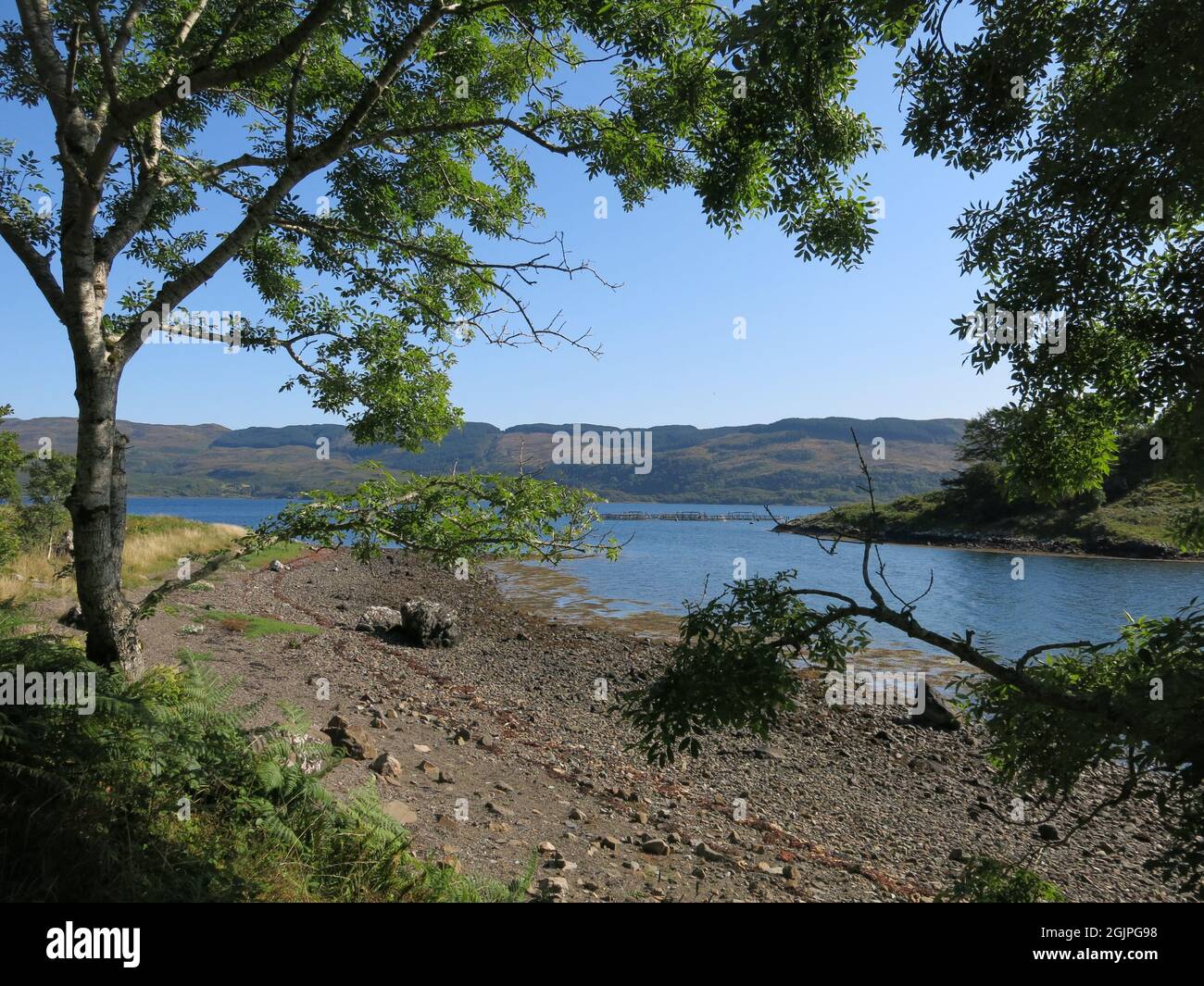 The beautiful scenery of the Scottish lochs in the Highlands & Islands ...