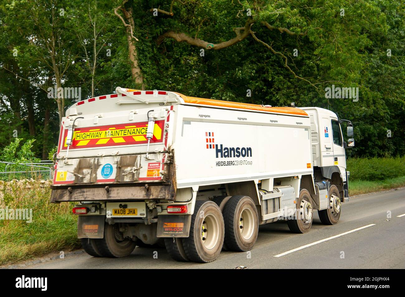 Hanson lorries hi-res stock photography and images - Alamy