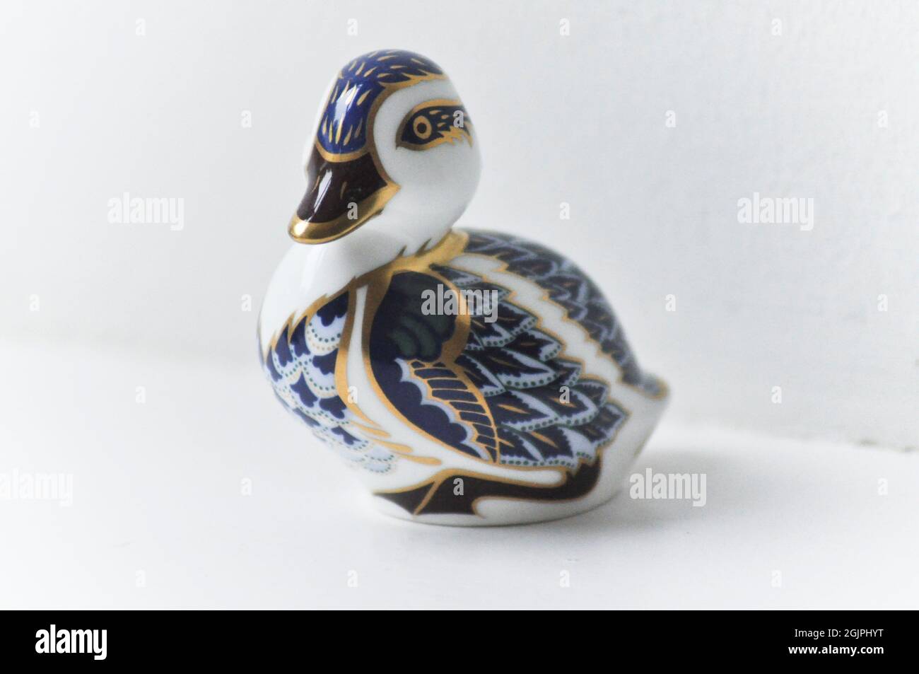 Royal Crown Derby duckling/duck Paperweight Stock Photo - Alamy
