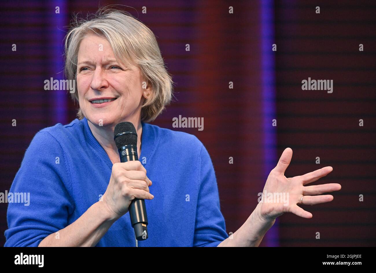 Neuhardenberg, Germany. 05th Sep, 2021. Dagmar Manzel, actress, singer ...