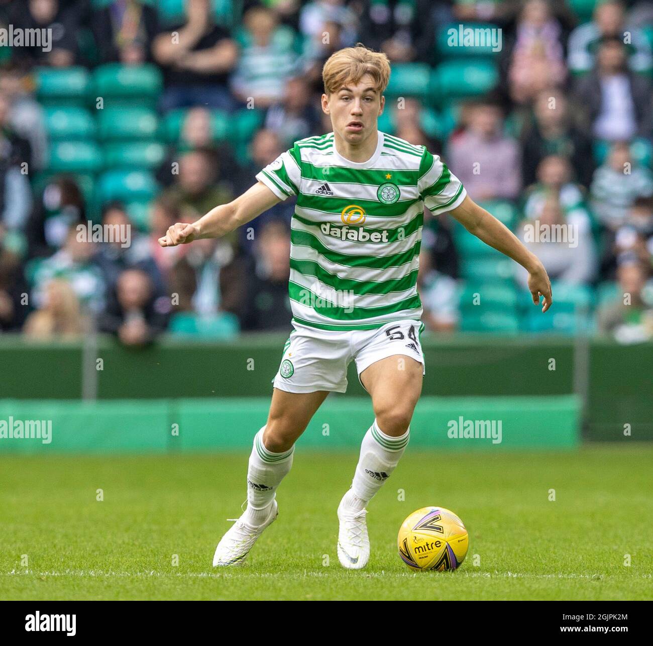 Celtic Adam Montgomery during the cinch Premiership match at Celtic ...
