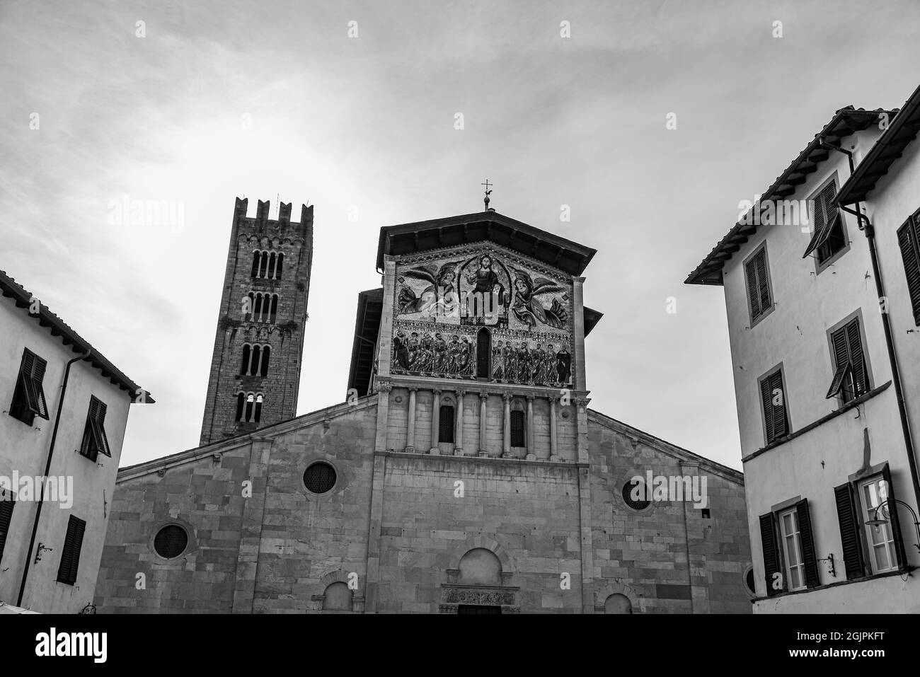 The basilica of San Frediano is one of the oldest Catholic places of ...