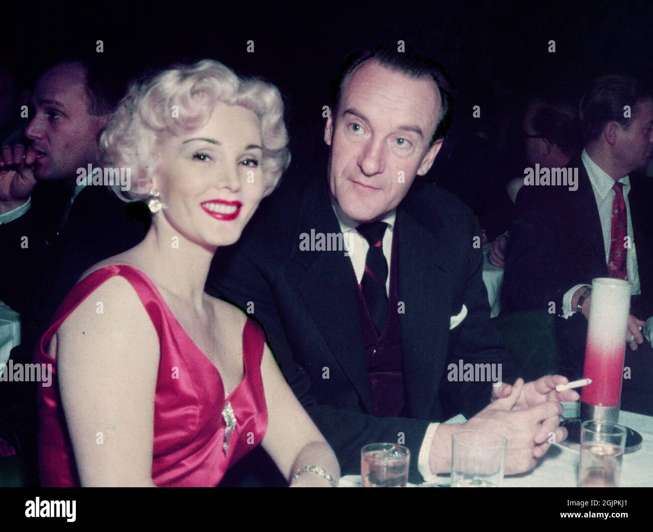 Zsa zsa gabor george sanders hi-res stock photography and images - Alamy