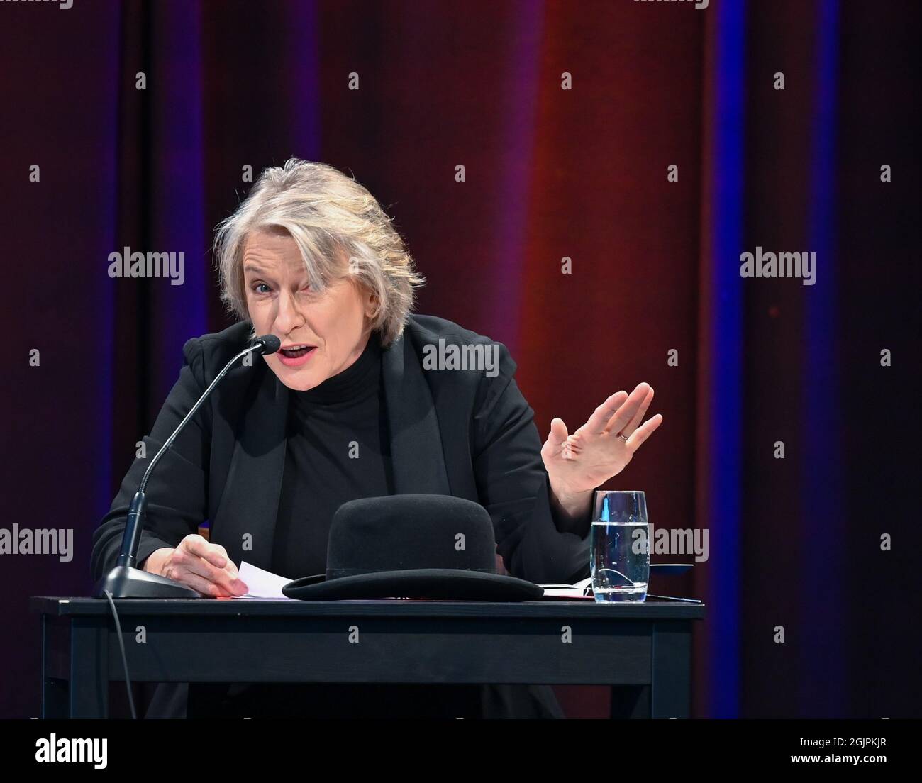 Neuhardenberg, Germany. 05th Sep, 2021. Dagmar Manzel, actress, singer ...