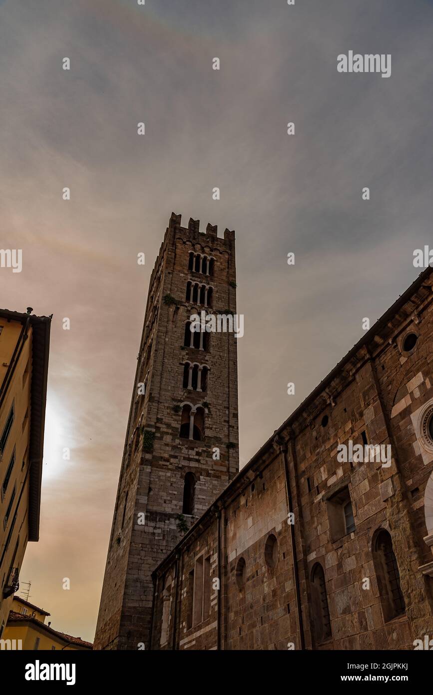 The basilica of San Frediano is one of the oldest Catholic places of ...