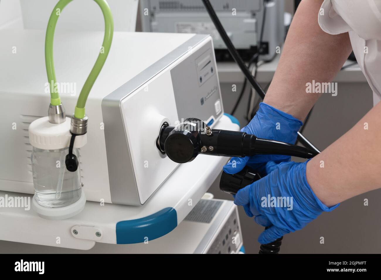 Preparation of equipment for the medical examination of video ...