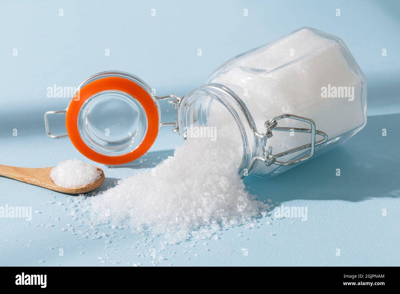 Magnesium Chloride - Ionic Mineral Compound Necessary For Health Stock ...