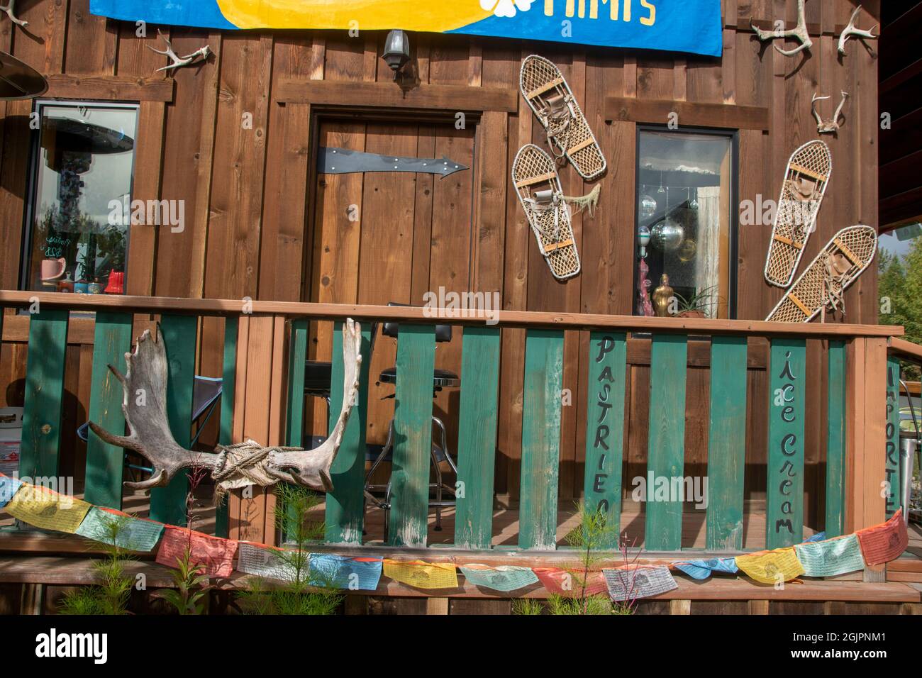 Talkeetna is a small town on the shores of the Susitna River where ...