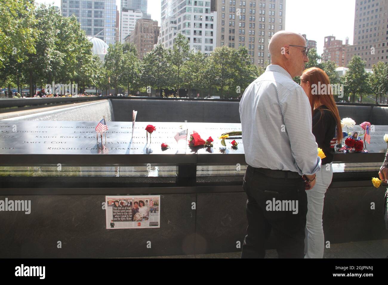 People Crying Together 911