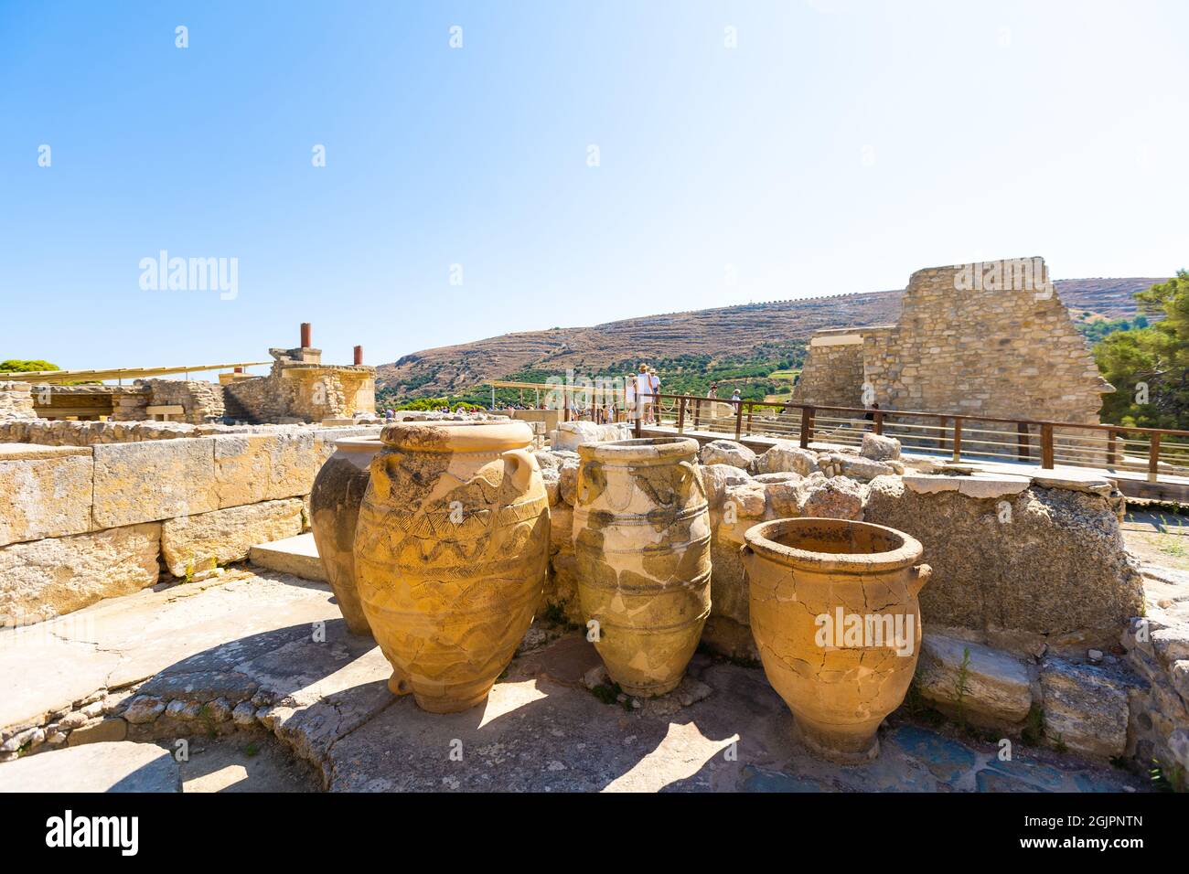 Archaeological site knossos unesco hi-res stock photography and images ...
