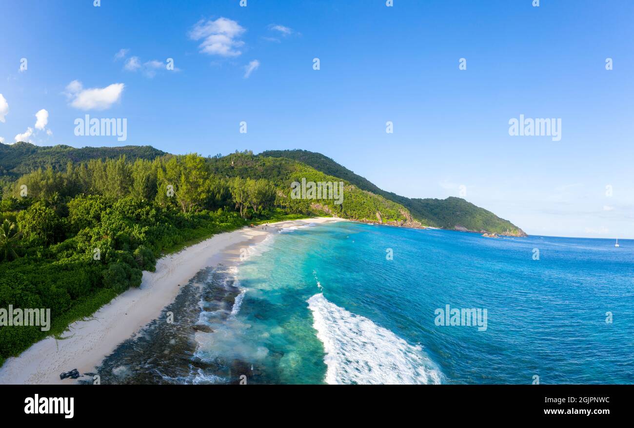 Beautiful Seychelles in the indian ocean Stock Photo - Alamy