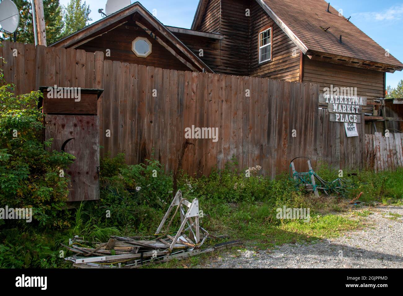 Talkeetna is a small town on the shores of the Susitna River where ...