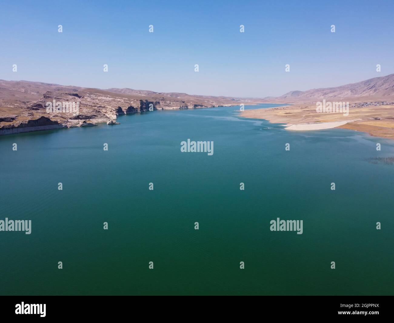 Water reservoir on The River Tigris Stock Photo - Alamy