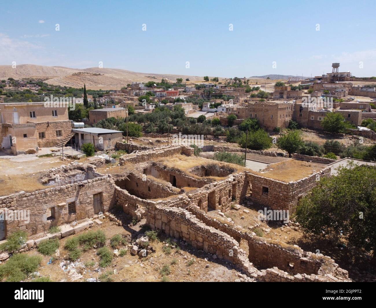 Ruins of Dara Ancient city, East Roman fortress city in northern ...