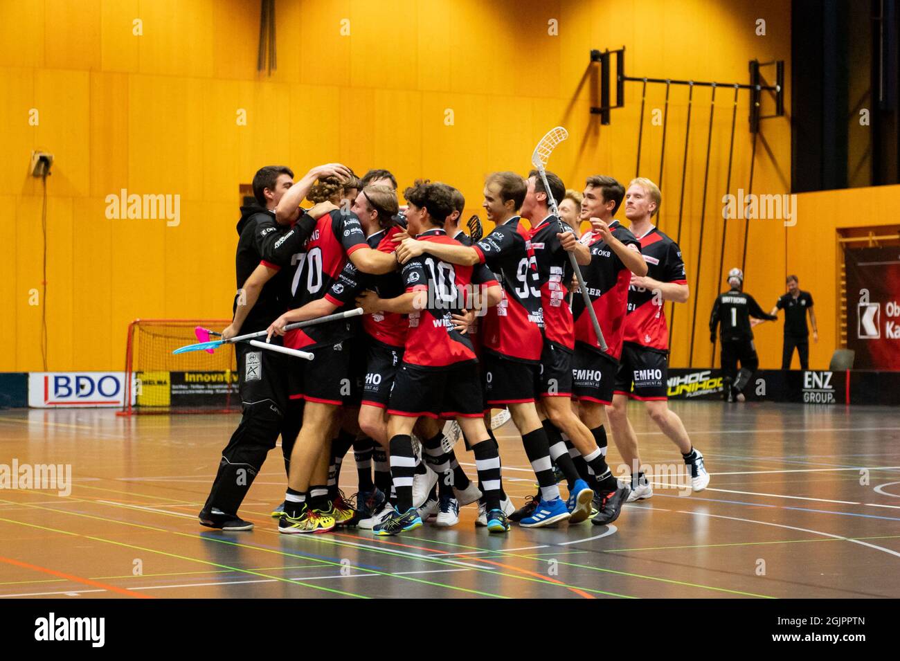11.09.2021, Sarnen, triple hall, floorball: Ad Astra Sarnen - HC Rychenberg Winterthur, Sarnen ...