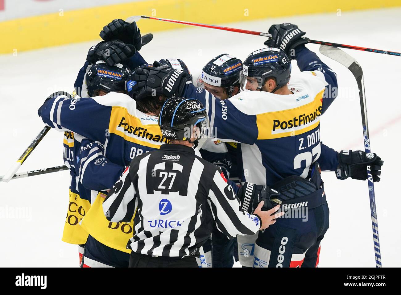 10.09.2021, Porza, Corner Arena, NL: HC Lugano - SCL Tigers, #21 ...