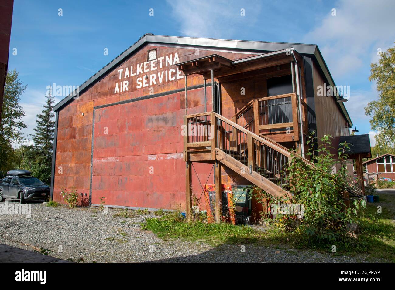 Talkeetna is a small town on the shores of the Susitna River where ...