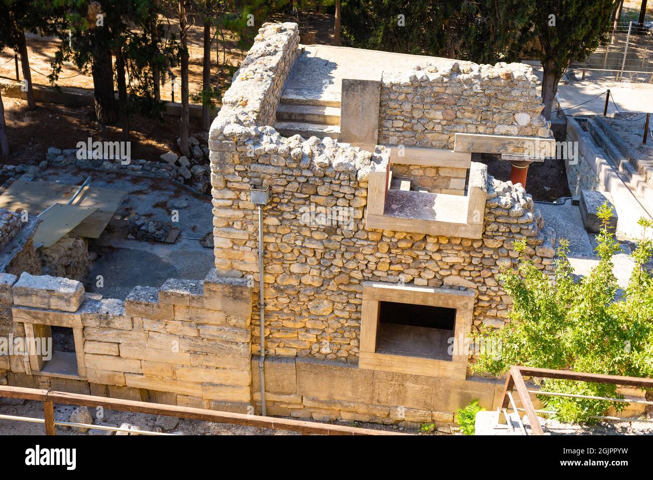 Palace of knossos panorama hi-res stock photography and images - Alamy