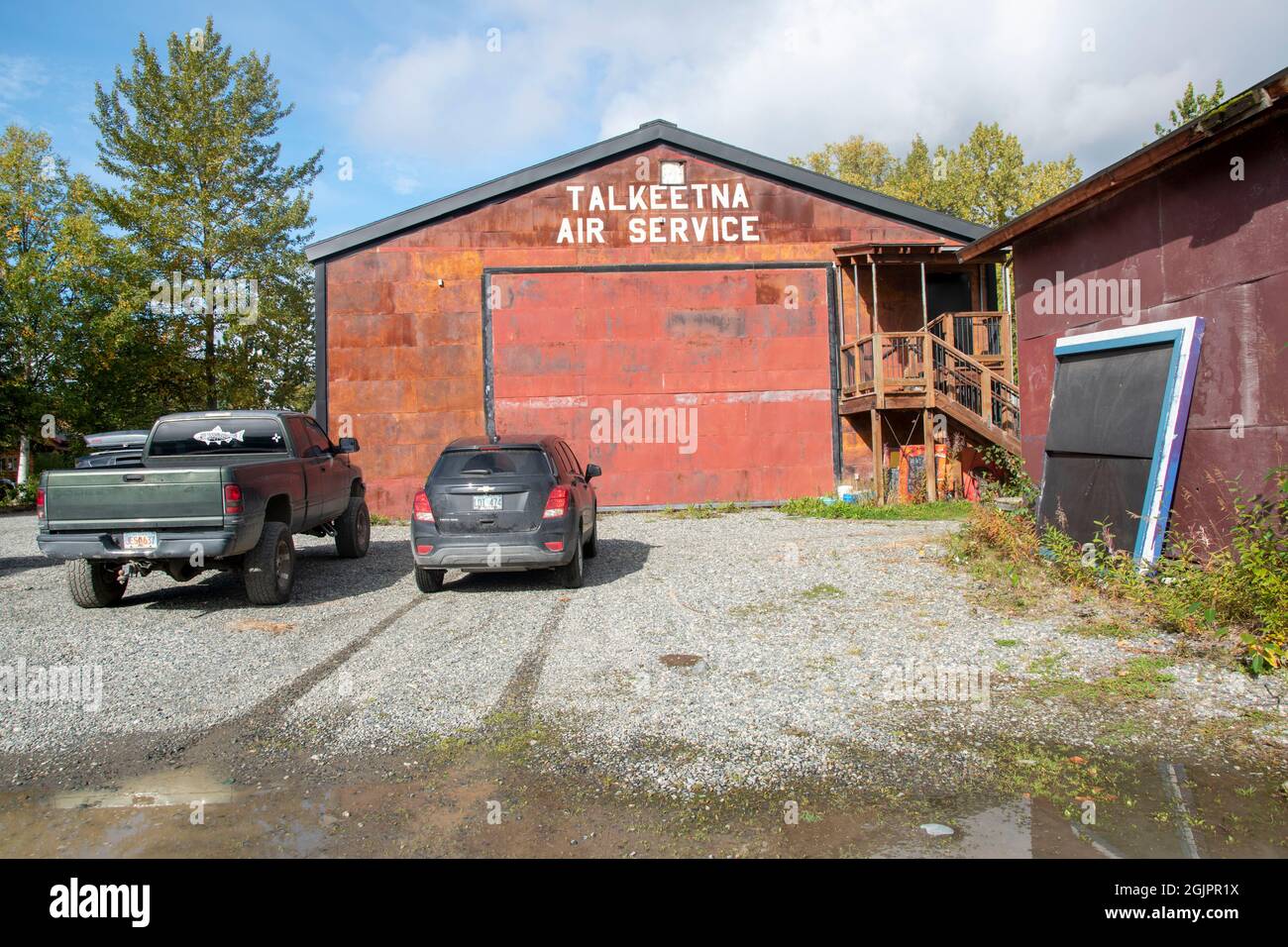 Talkeetna is a small town on the shores of the Susitna River where ...