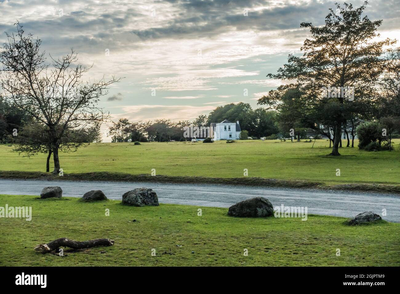 RAF Harrowbeer Control Tower Stock Photo - Alamy